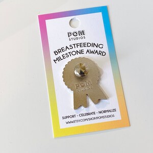 Breastfeeding Milestone Award Enamel Pin - 3 Months - Etsy