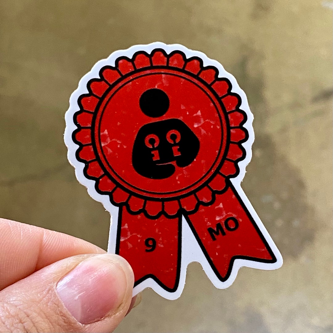 Exclusive Pumping Award Sticker - 9 Months - Etsy