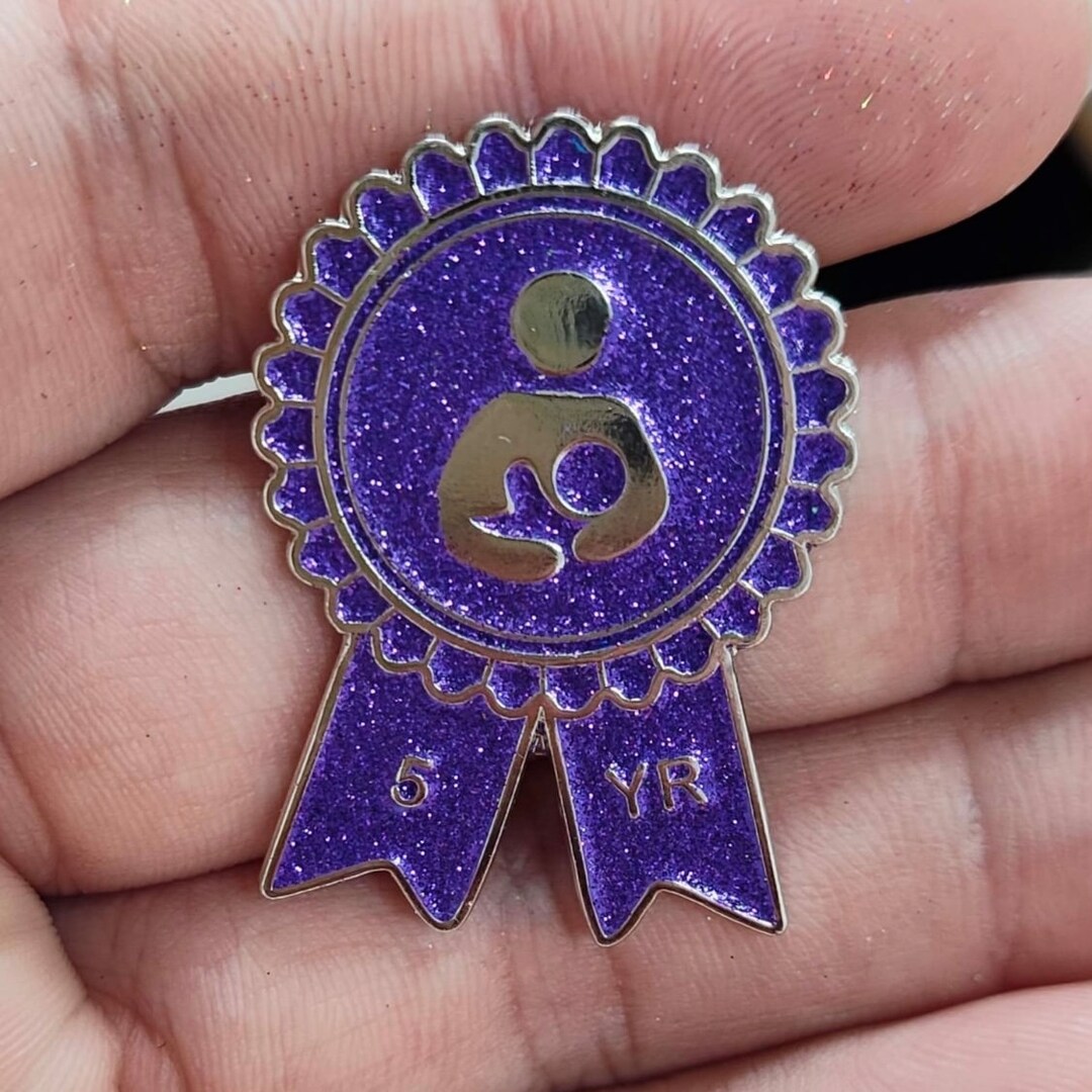 5 Years Breastfeeding Milestone Award Pin - Etsy