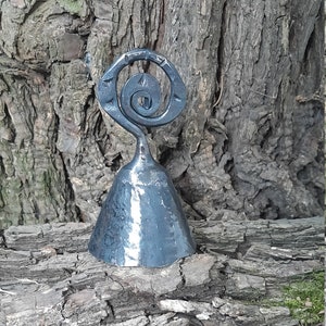 Forged Bell, Viking Home Decor, Bell Decor, Forged Viking Bell, Hand ...