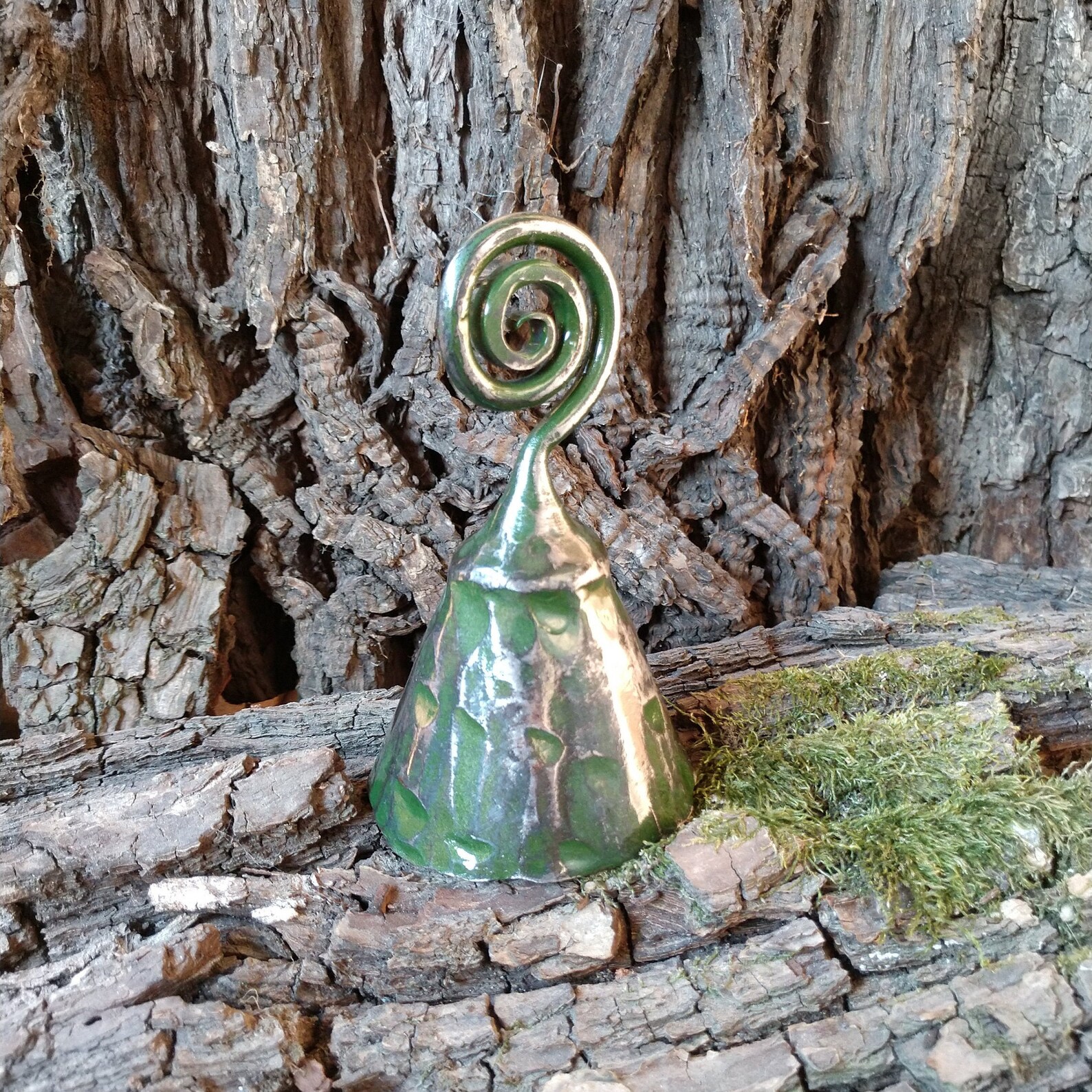 Forged bell viking home decor bell decor forged viking | Etsy