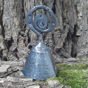 Forged Bell, Viking Home Decor, Bell Decor, Forged Viking Bell, Hand ...