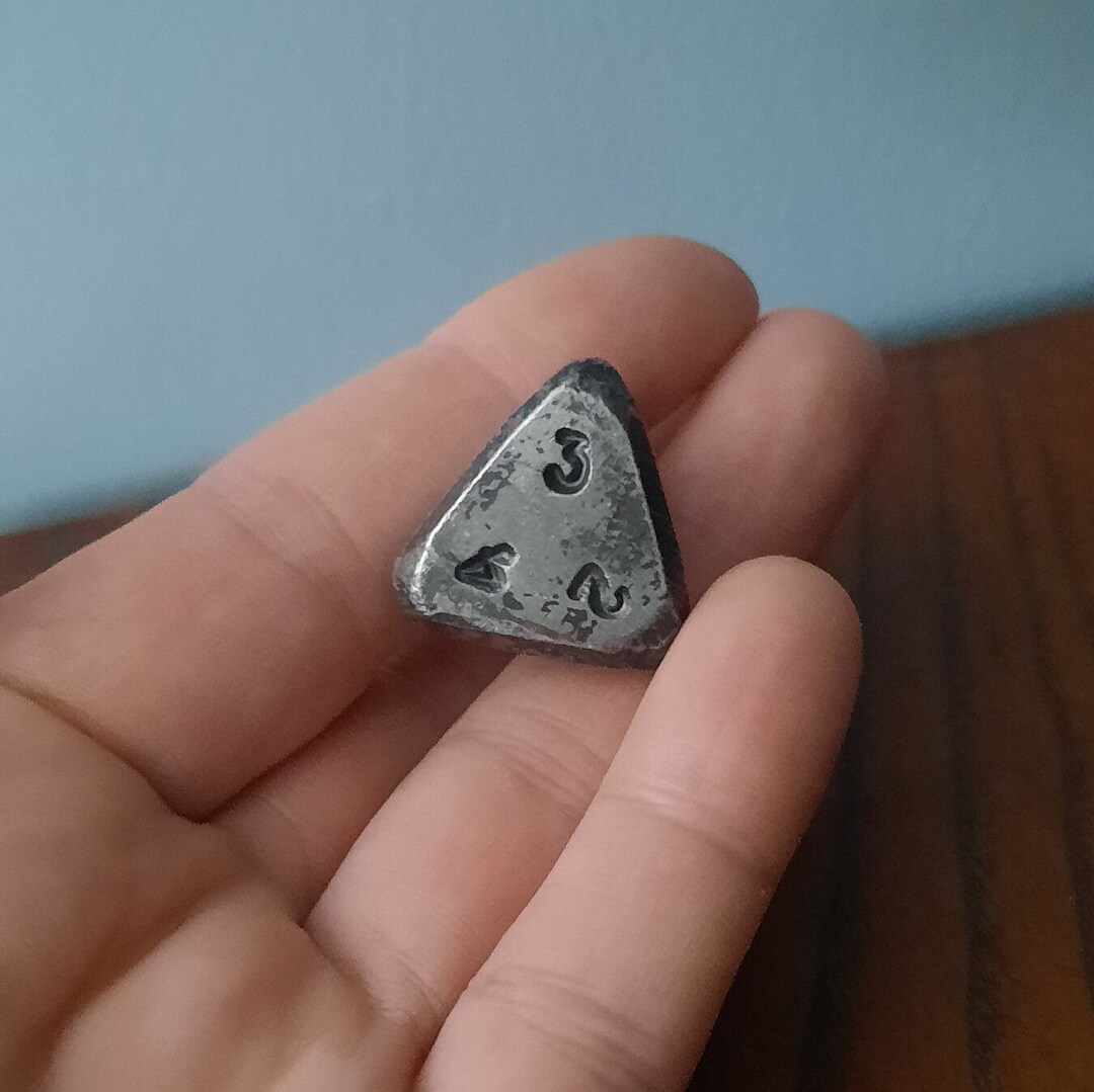 D4 Iron Dice, Iron Gift, Dice Games, Tabletop Gaming, Board Games ...