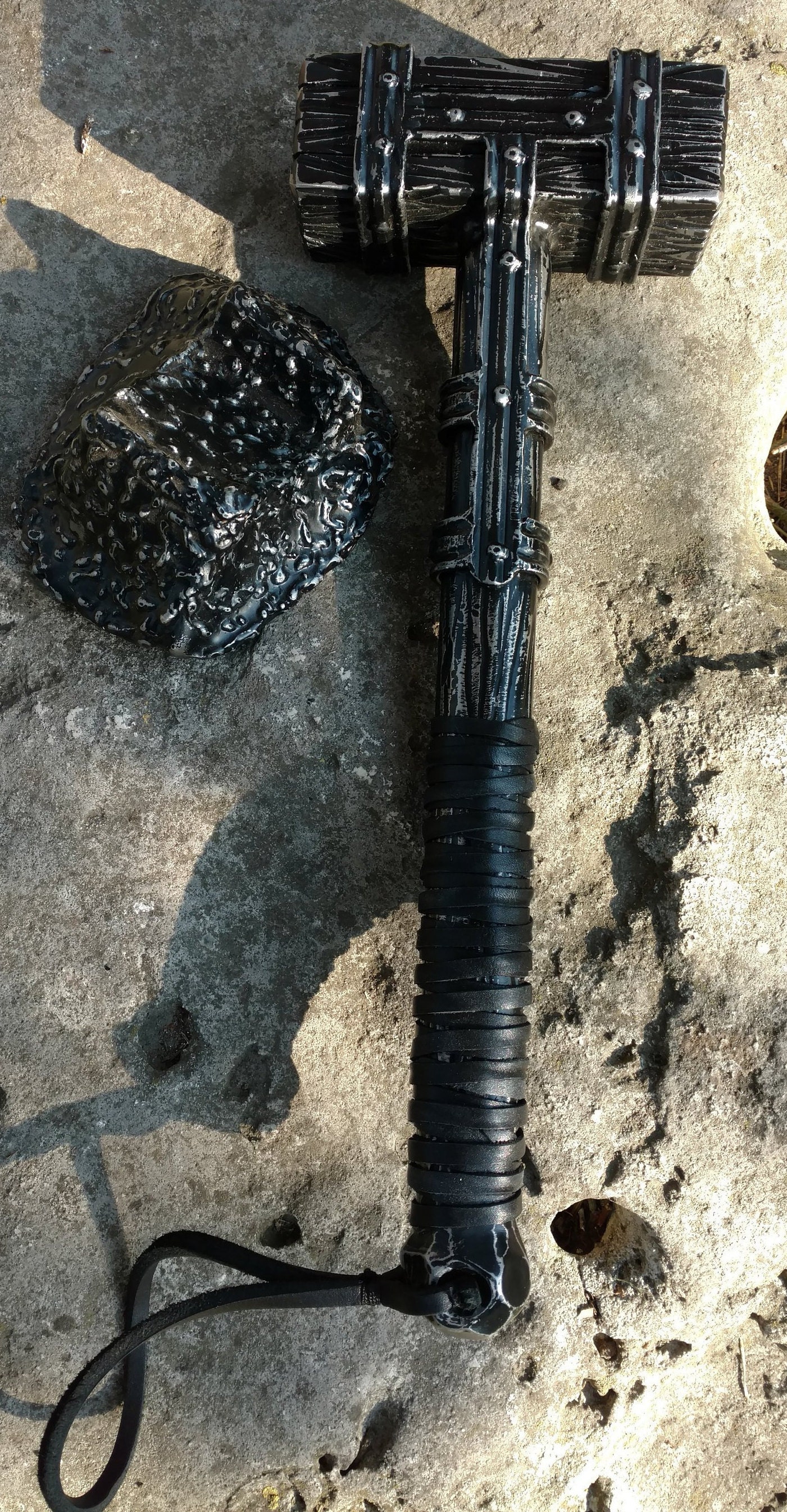 Iron Hammer Hammer of Thor gift for him metal hammer | Etsy