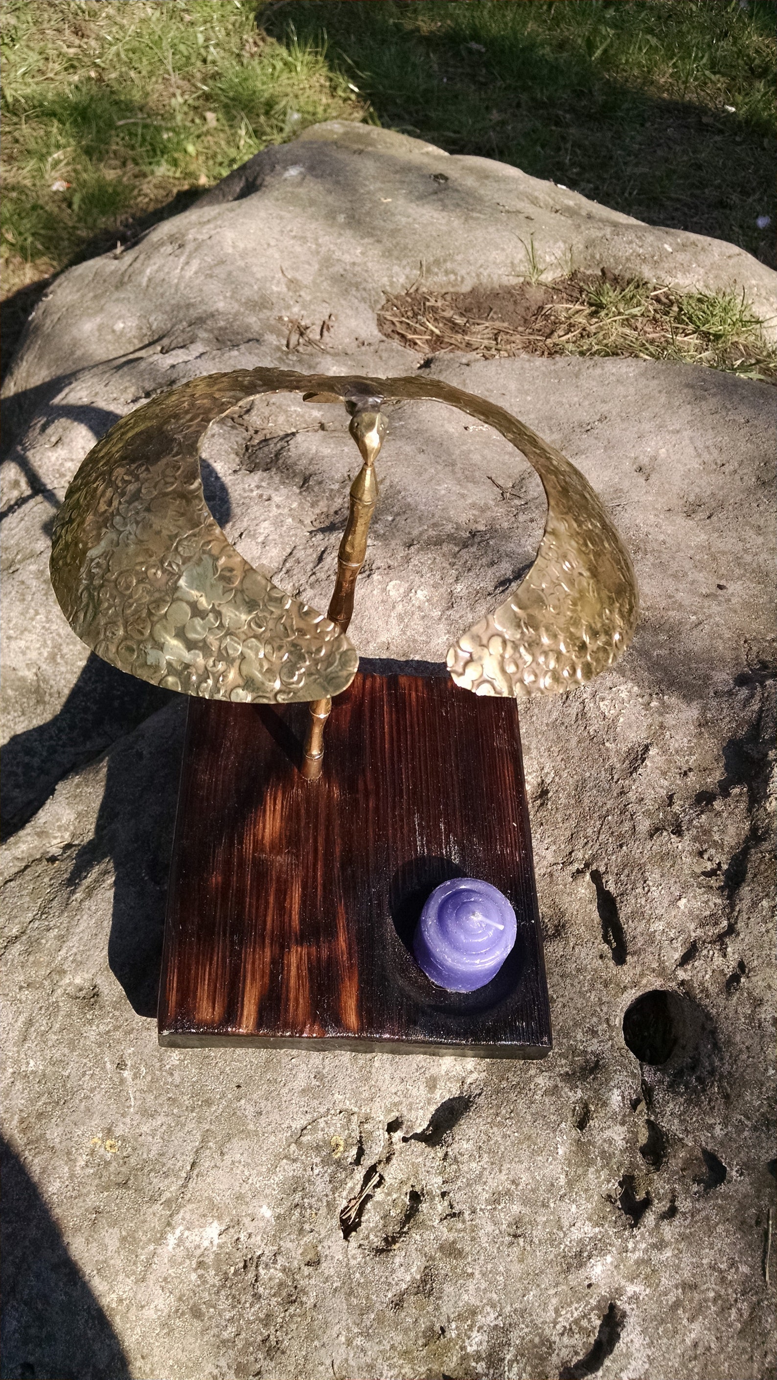 8th Anniversary Phoenix Candlestick Phoenix Bronze Phoenix - Etsy