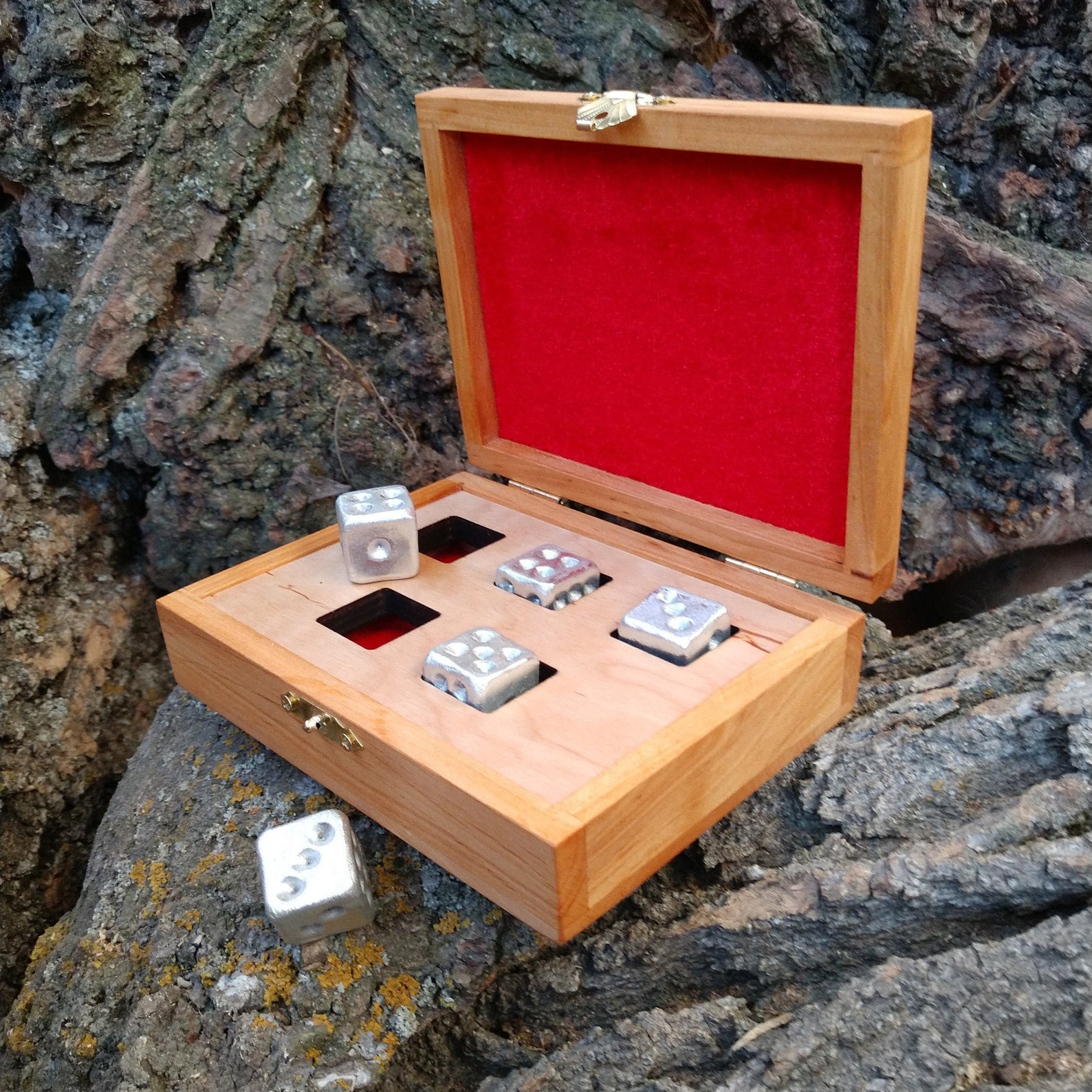 Tin Anniversary Gift Aluminum Dice 10 Year Anniversary Gift - Etsy