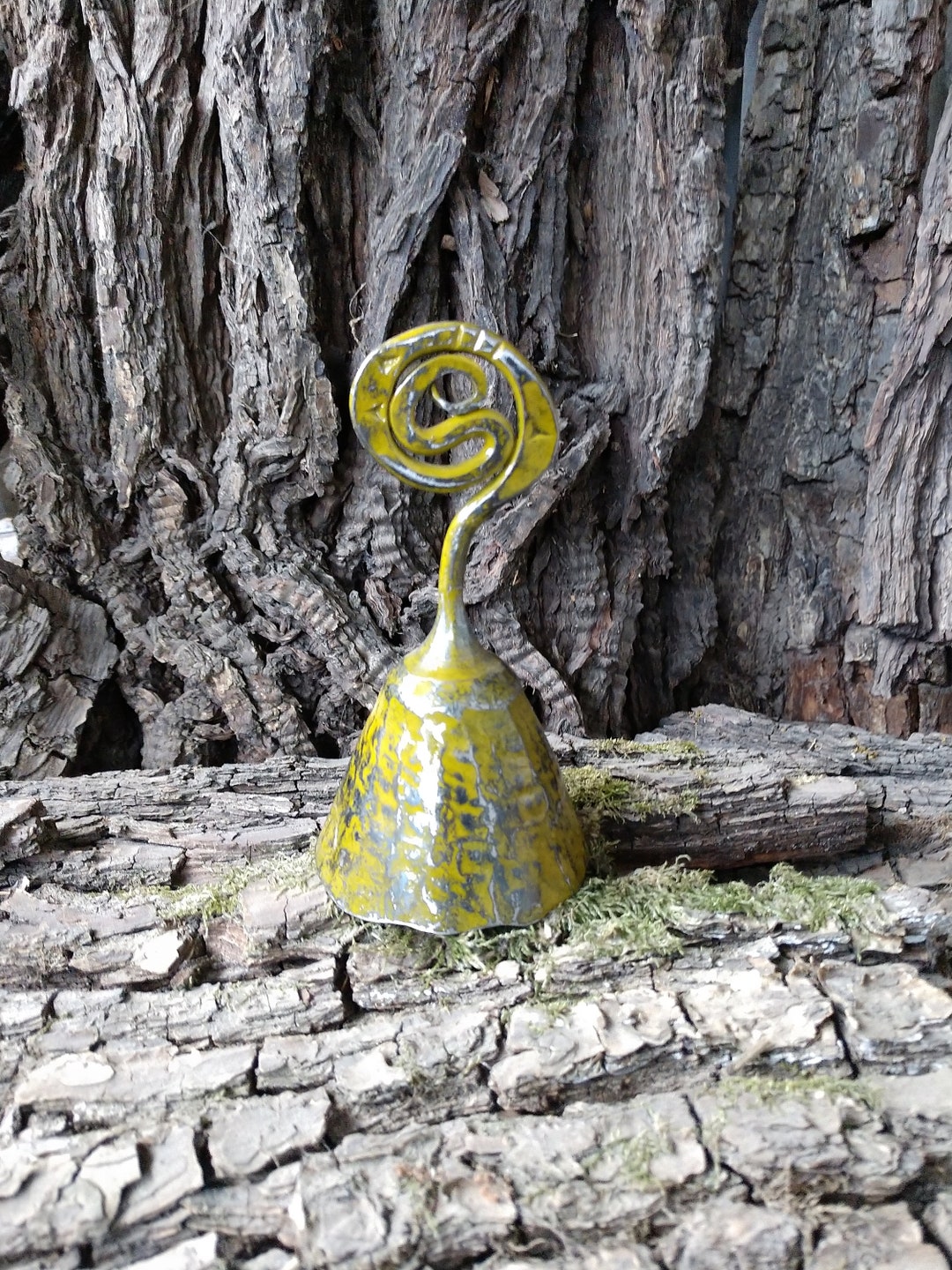 Forged Bell, Viking Home Decor, Christmas Gift, Bell Decor, Forged ...
