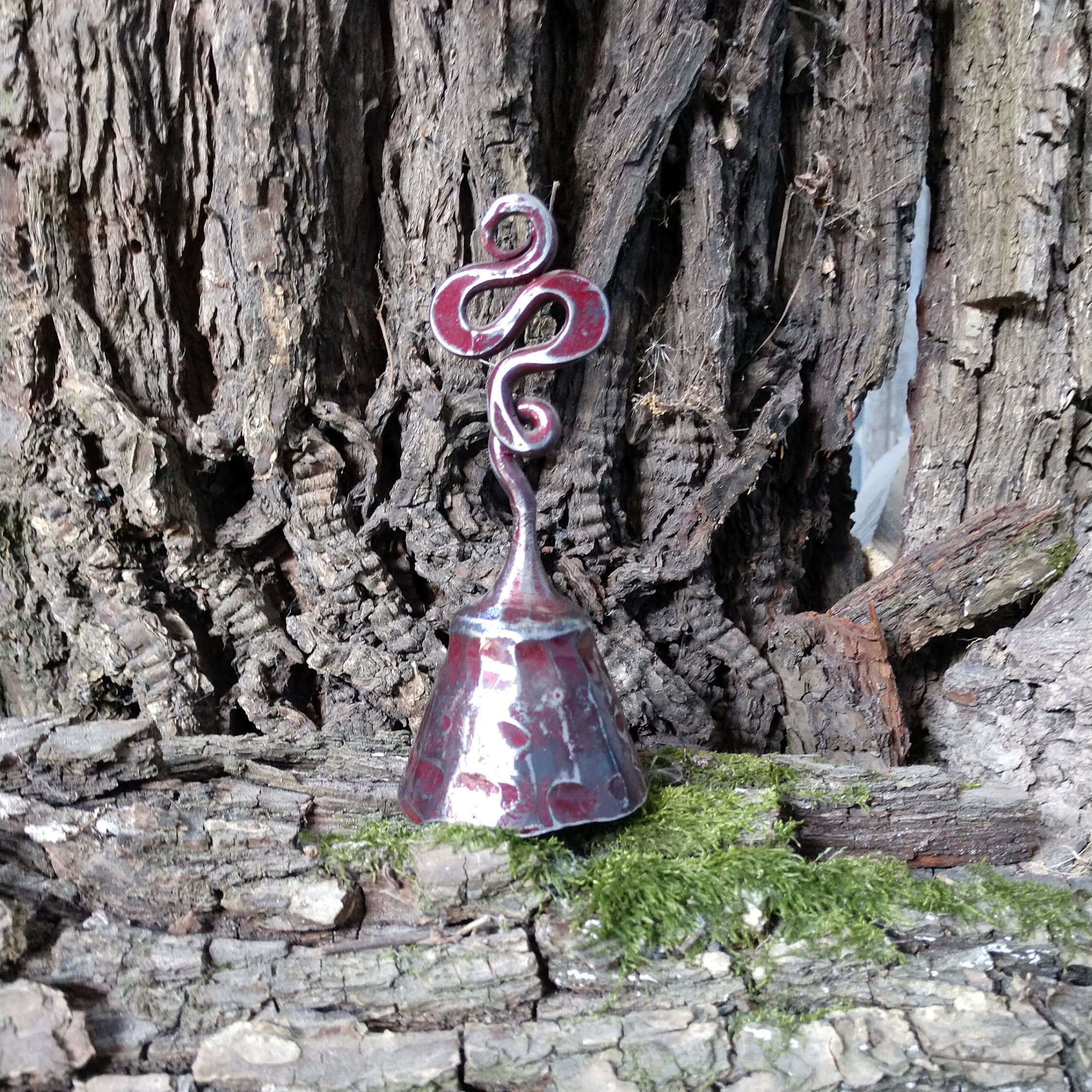 6th Anniversary Gift Iron Bells Forged Viking Bell Iron | Etsy