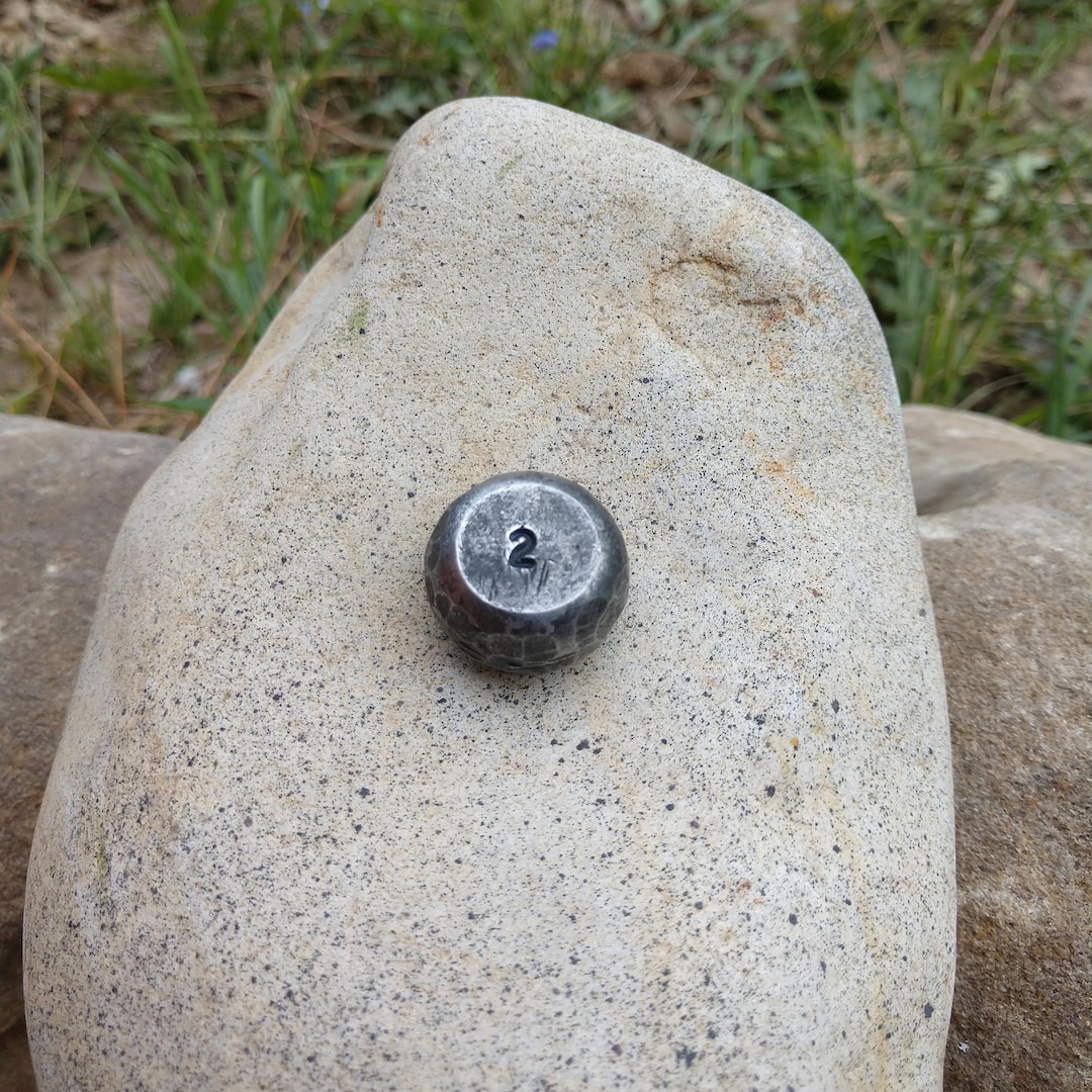 D2 Iron Dice, Iron Gift, Iron Dice, D2 Coin,iron Anniversary, D2 Dice ...