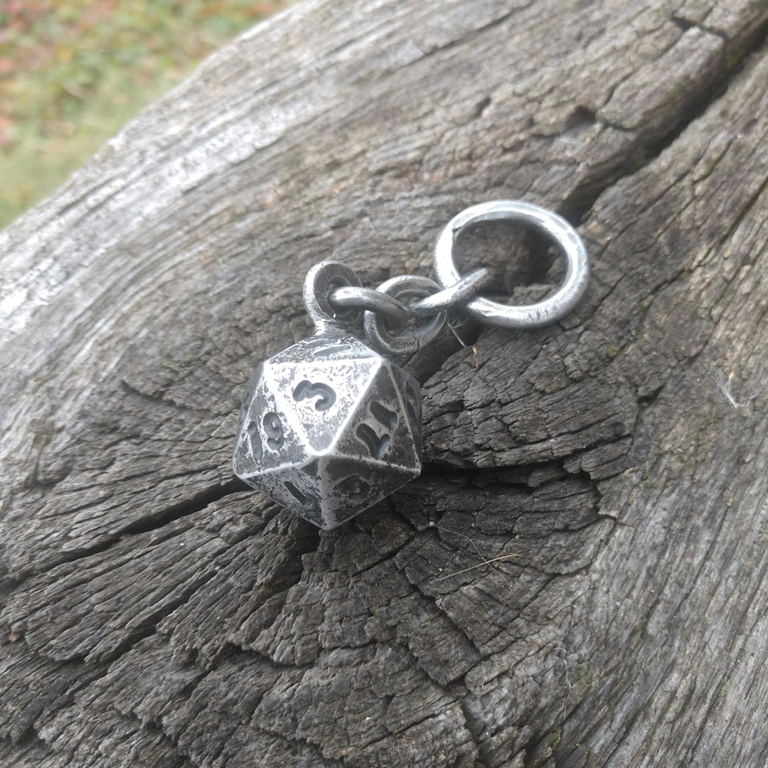 D20 Iron Dice, Iron Key Holder D20 Dice, Iron Keychain, 6th Anniversary ...