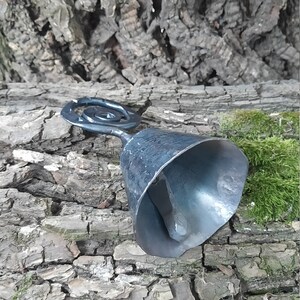 Forged Bell, Viking Home Decor, Bell Decor, Forged Viking Bell, Hand ...