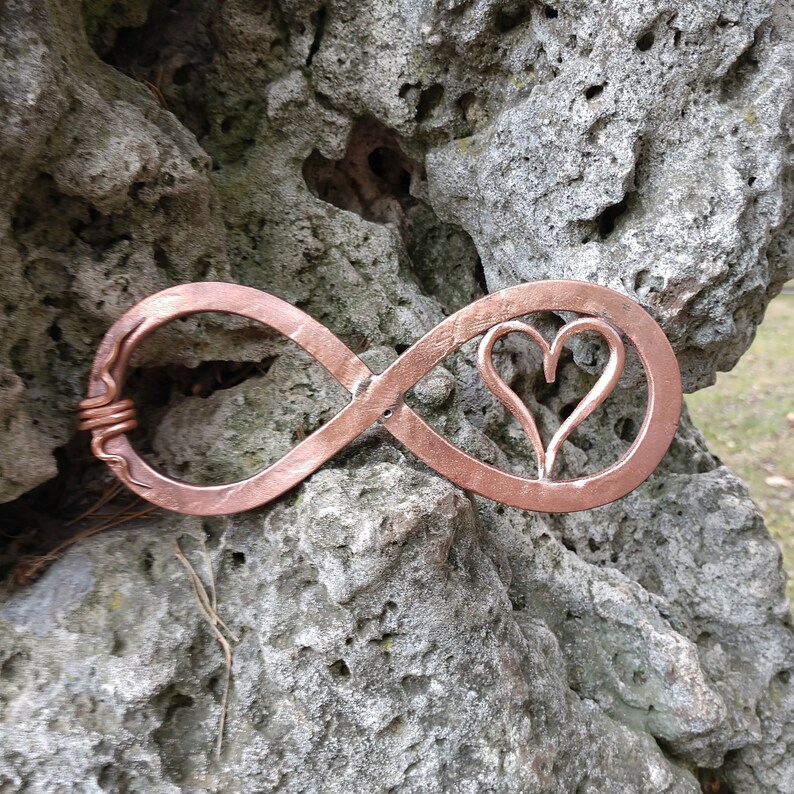 Copper Personalized Infinity 7th Anniversary Gift Copper - Etsy
