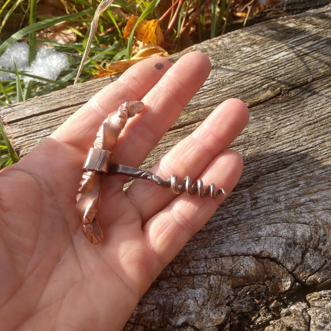 Corkscrew,stainless Steel and Copper Corkscrew,metal Corkscrew,wine ...