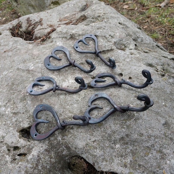 Hand Forged Hooks - Etsy
