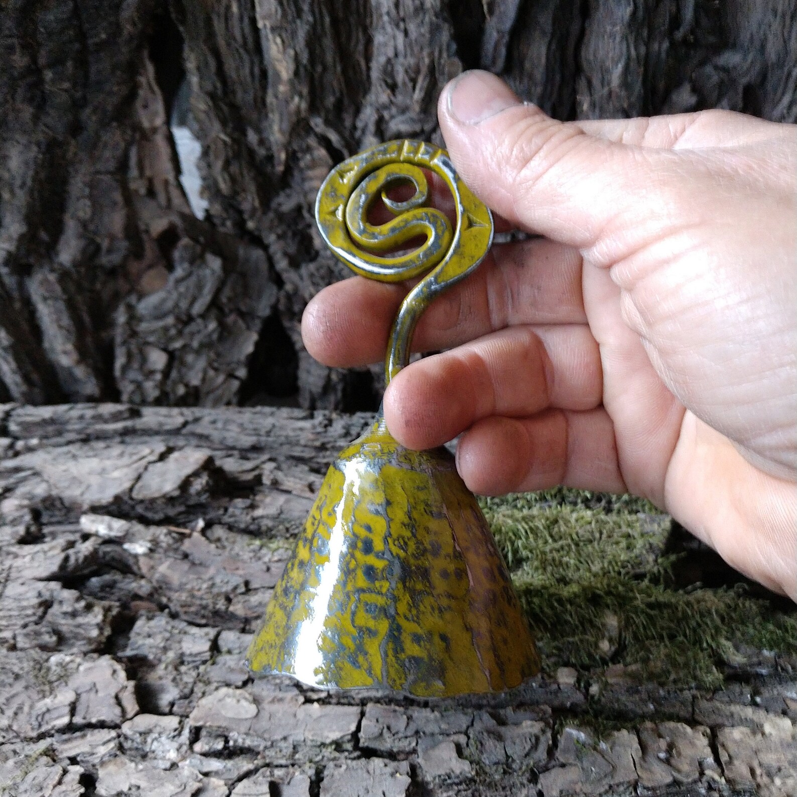 Forged Bell Viking Home Decor Christmas Gift Bell Decor - Etsy