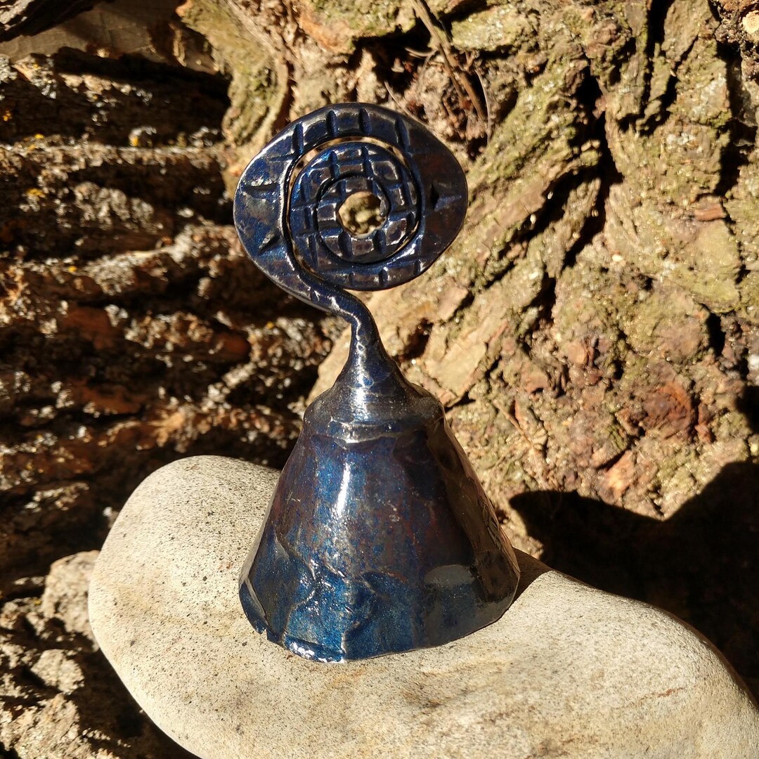 Iron Bell, Viking Home Decor, Bell Decor,forged Viking Bell,hand Forged ...