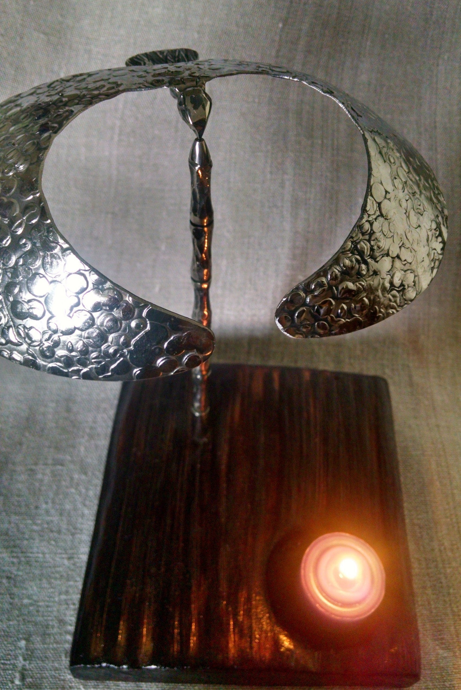 Stainless Steel 11th Anniversary Gifts Phoenix Candlestick - Etsy