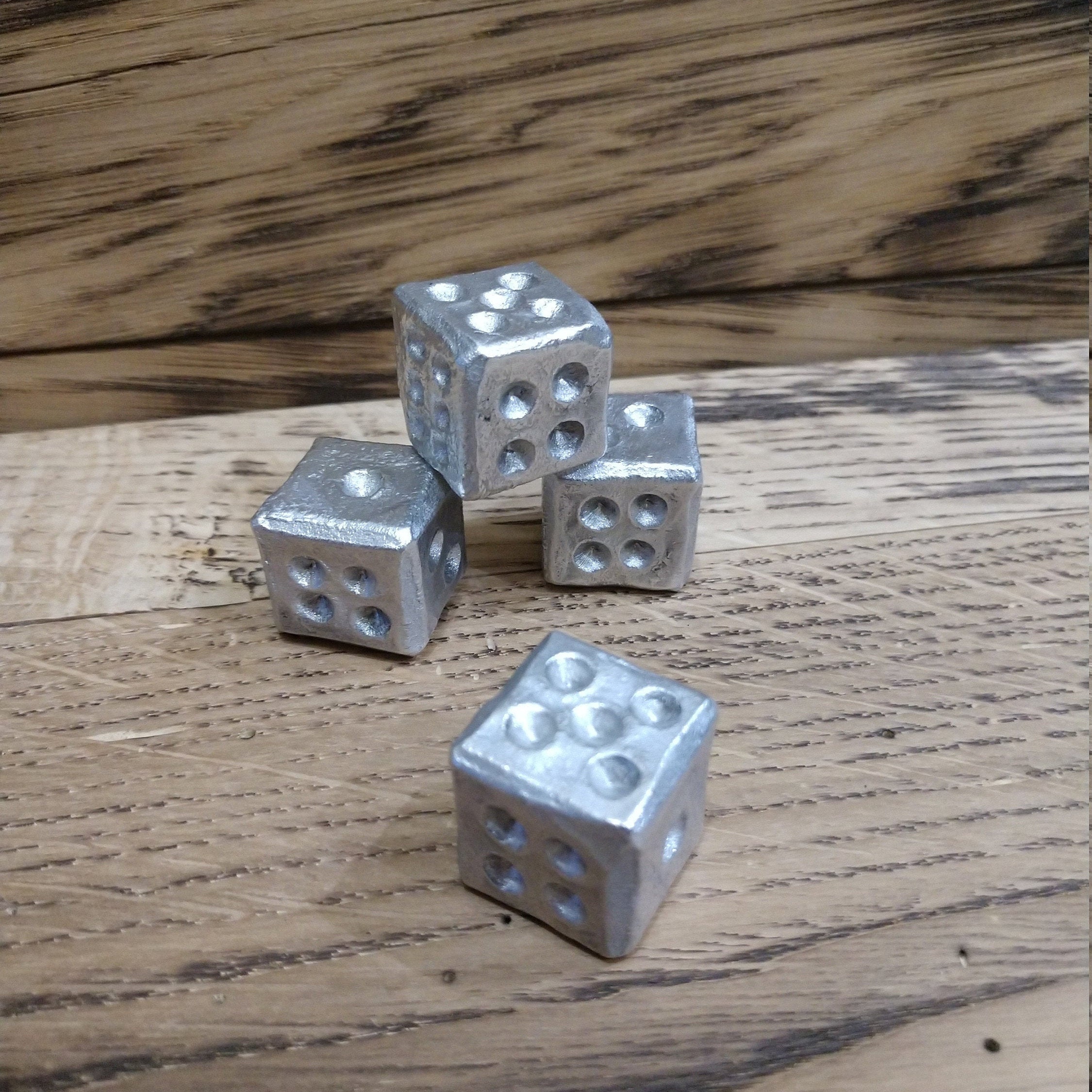 10 year anniversary gift aluminum dice tin anniversary gift | Etsy