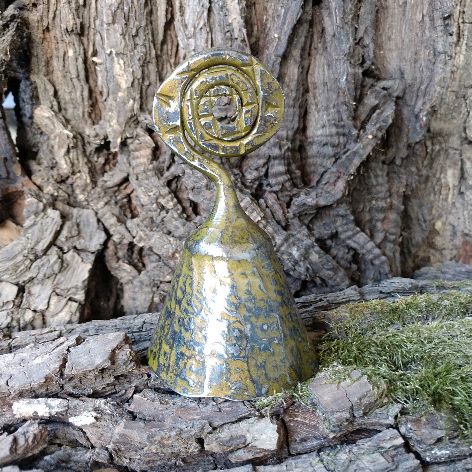 Forged Bell Viking Home Decor Bell Decor Forged Viking - Etsy