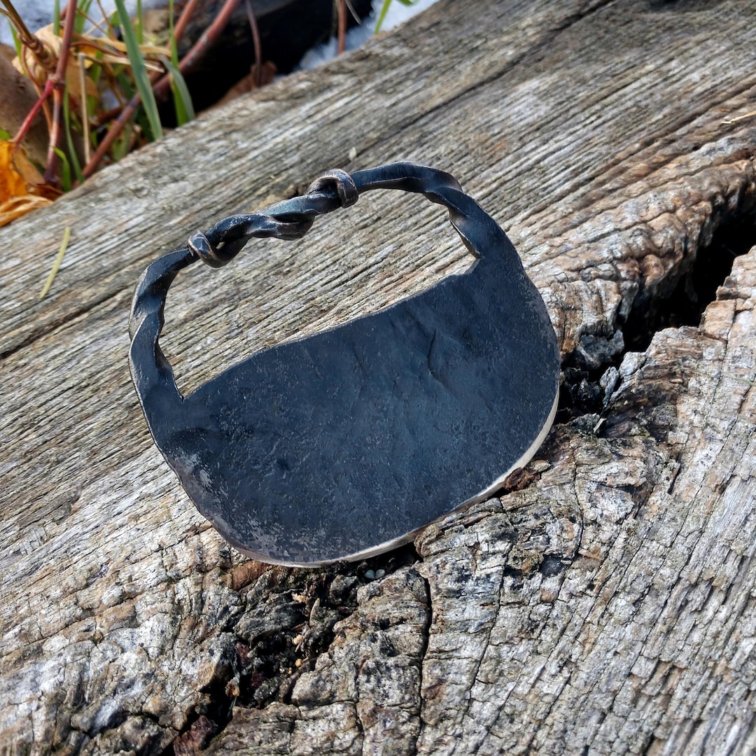 Handmade Forged Iron Herb Chopper: Ulu Knife, Kitchen Gift - Etsy