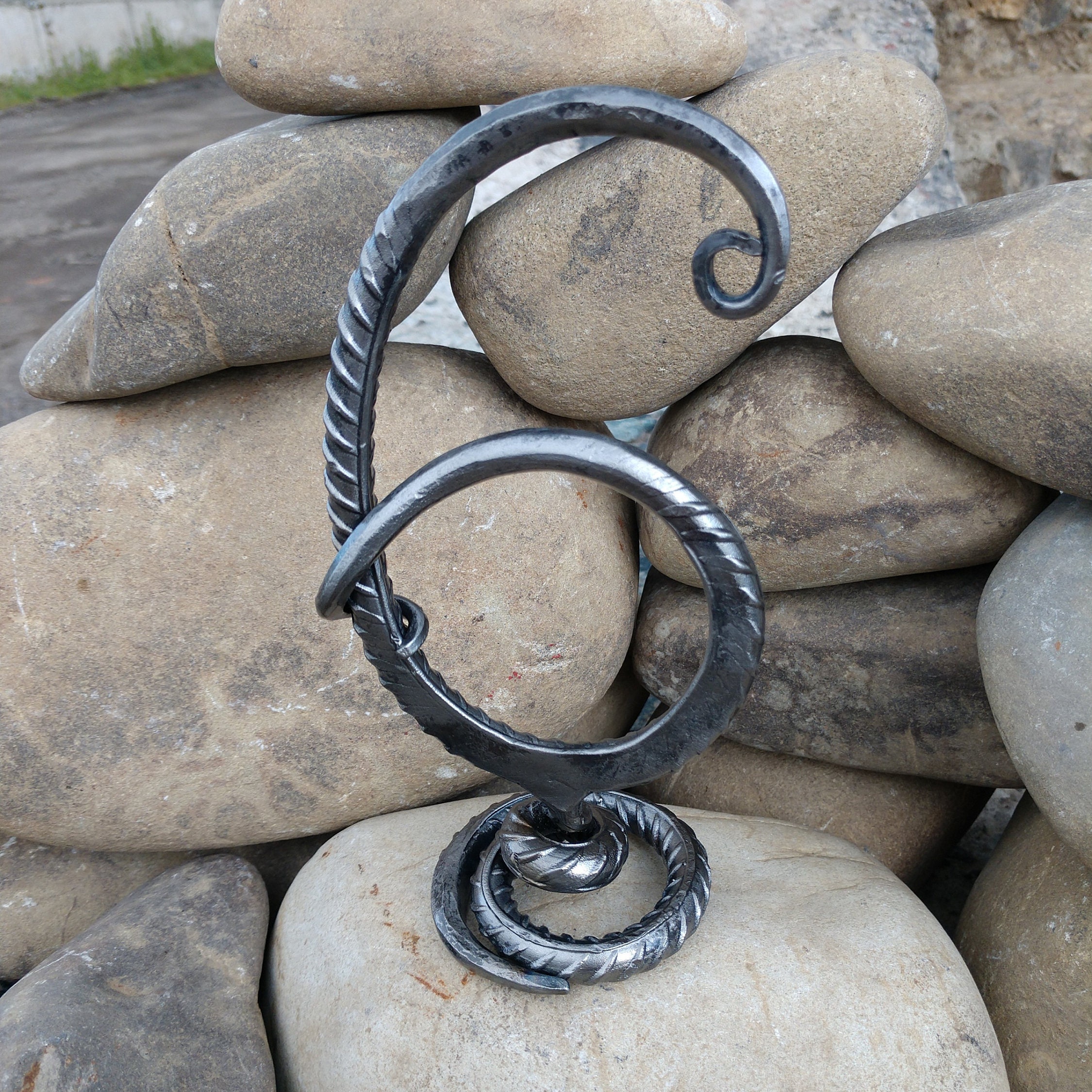 Sixth wedding anniversary gift forged gift iron anniversary | Etsy