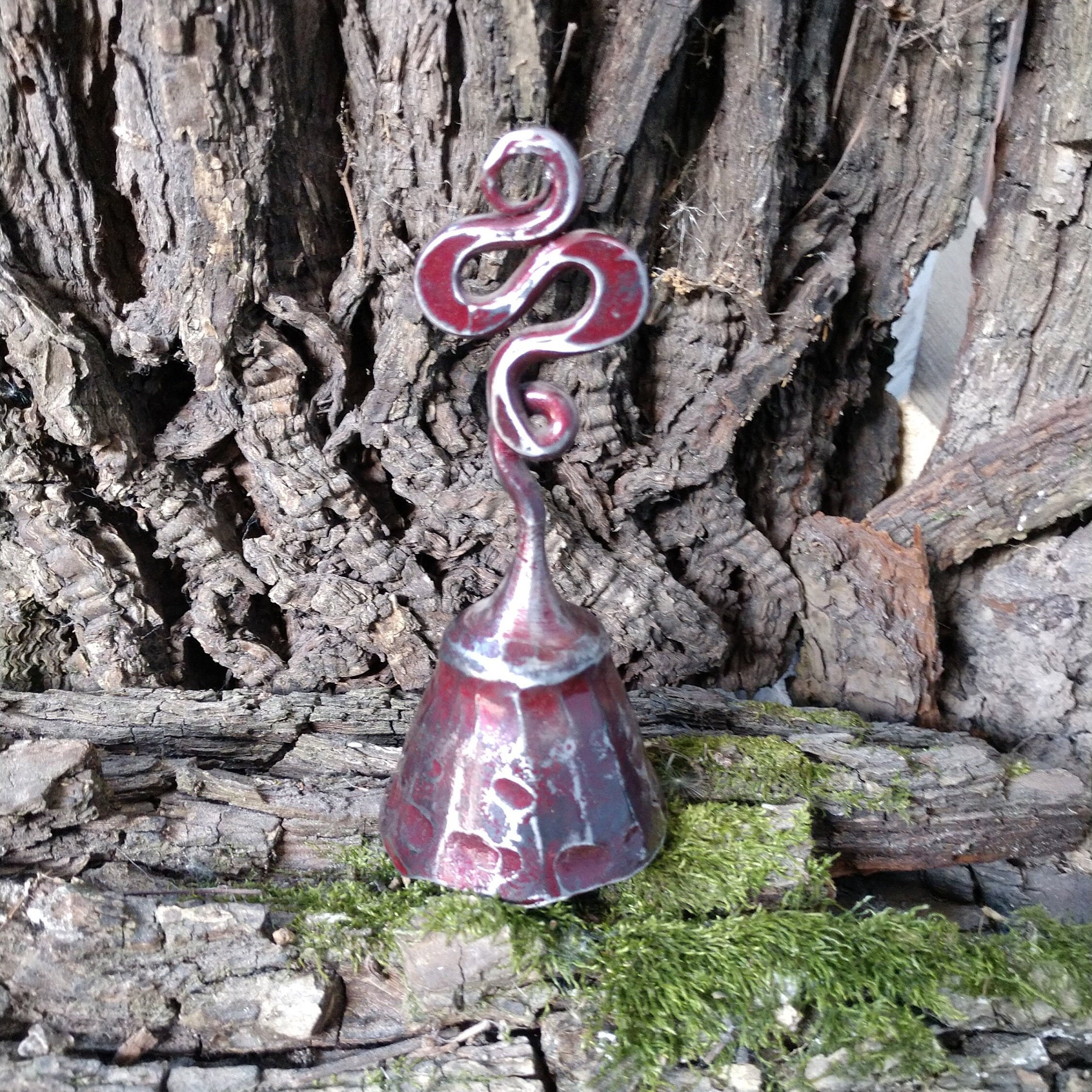 6th Anniversary Gift Iron Bells Forged Viking Bell Iron - Etsy