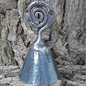 Forged Bell, Viking Home Decor, Bell Decor, Forged Viking Bell, Hand ...
