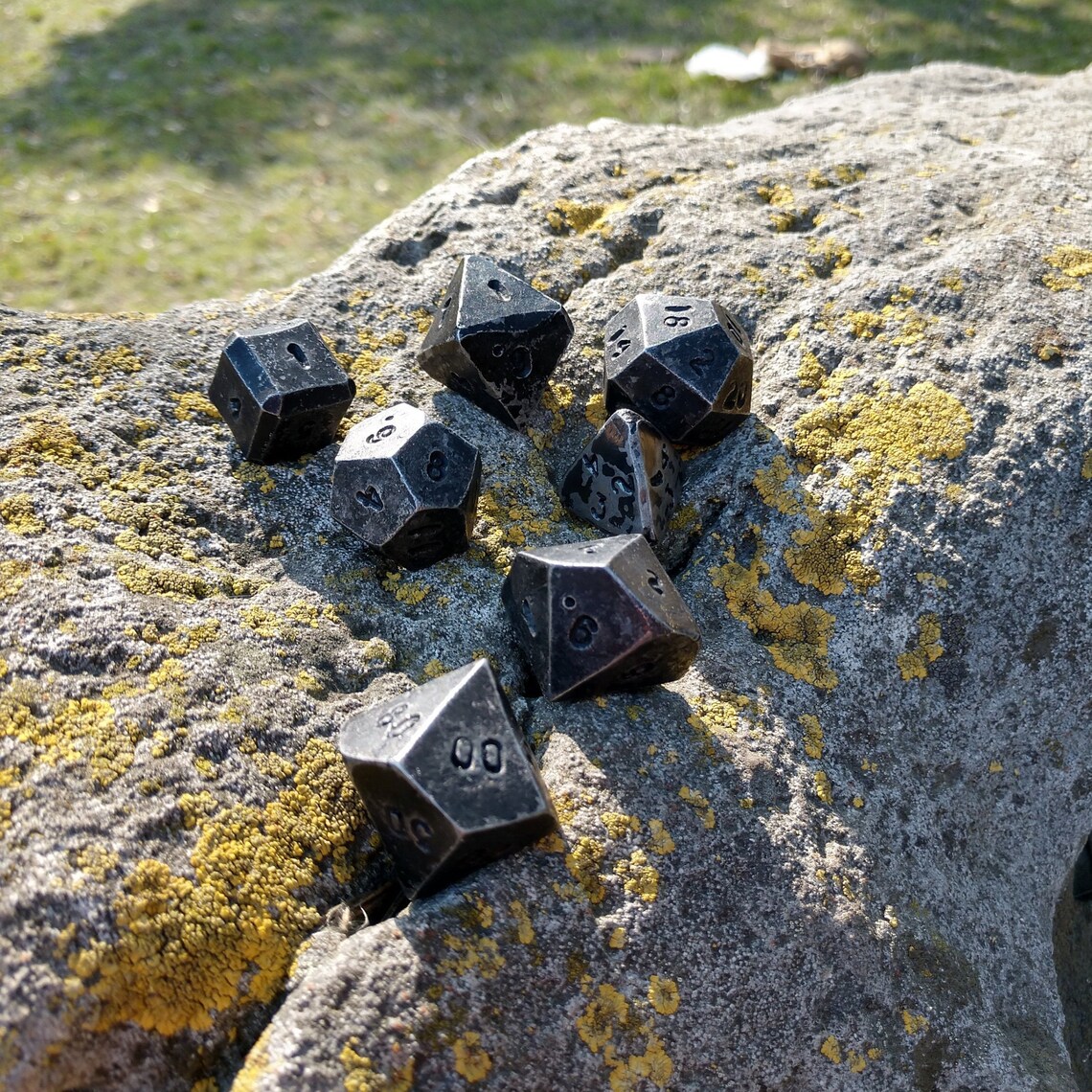 Dados DnD juego de 7 dados d4 d6 d8 d10 d12 d20 d00 | Etsy España