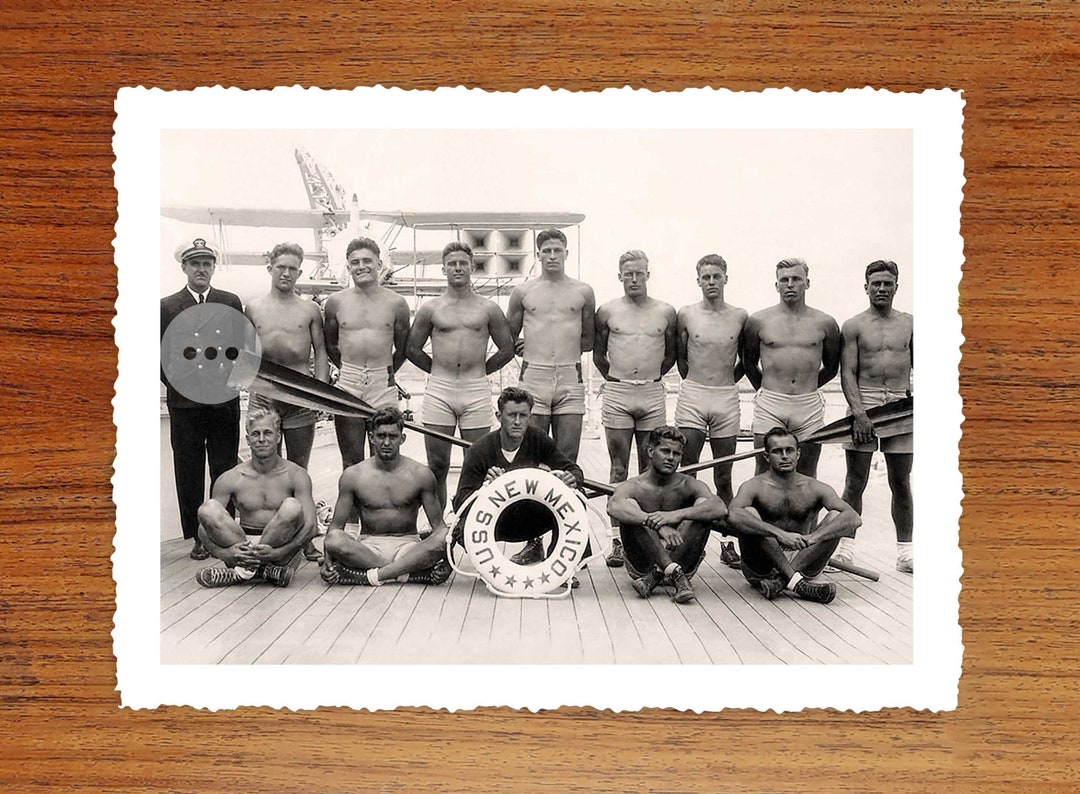 Vintage Photo of Handsome Shirtless Sailors and Their Bulges - Etsy