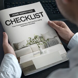 Home Inspection Checklist, Real Estate Template, Property Survey ...
