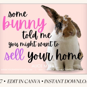 Realtor Spring Postcard, Real Estate Easter Postcard, Real Estate ...