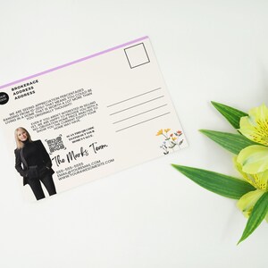 Real Estate Hello Spring Postcard, Realtor Spring Card, Realtor Farming ...