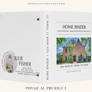 Real Estate Marketing Home Binder Real Estate Templates - Etsy