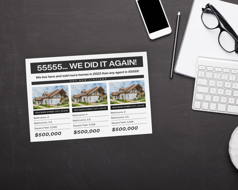 Real Estate Market Update Flyers, Market Reports, Real Estate Flyers ...