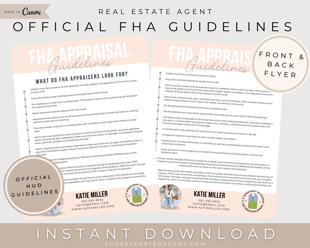 Objekt FHA Flyer Bearbeitbarer Flyer Vorlage für Wohnungsvermarktung ...