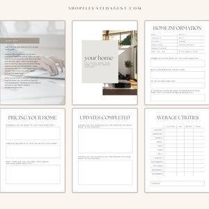Real Estate Pre Listing Packet, Realtor Presentation Template - Etsy