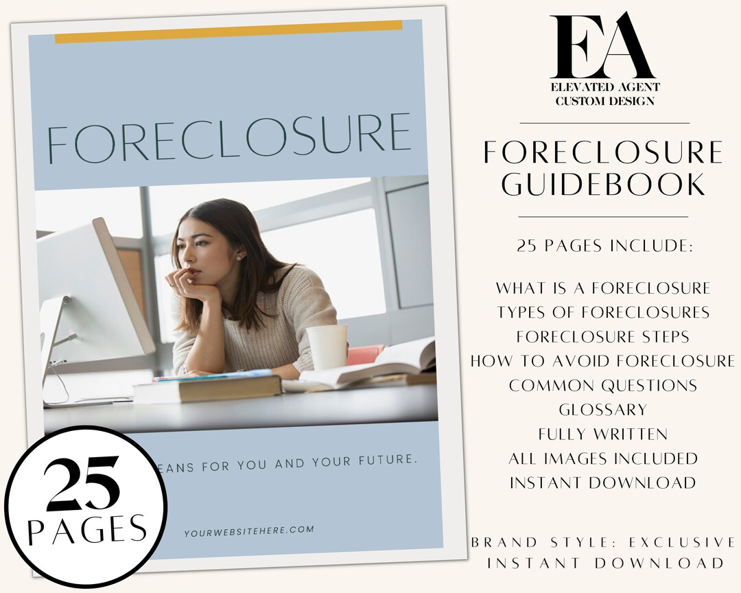 Foreclosure Guide Real Estate Resource Client Education Manual Housing ...