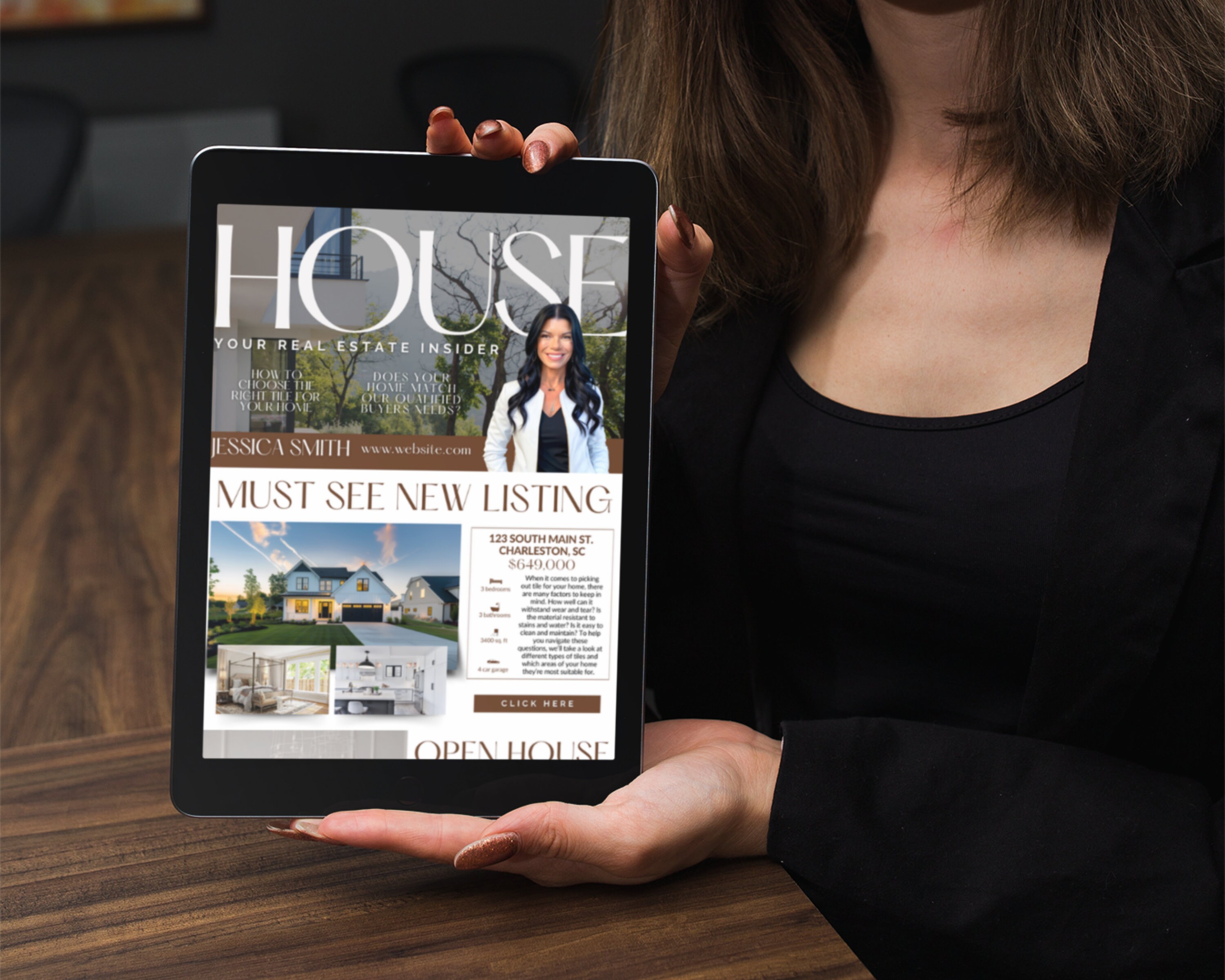 July Real Estate Newsletter, Realtor Email Newsletter, July Email ...