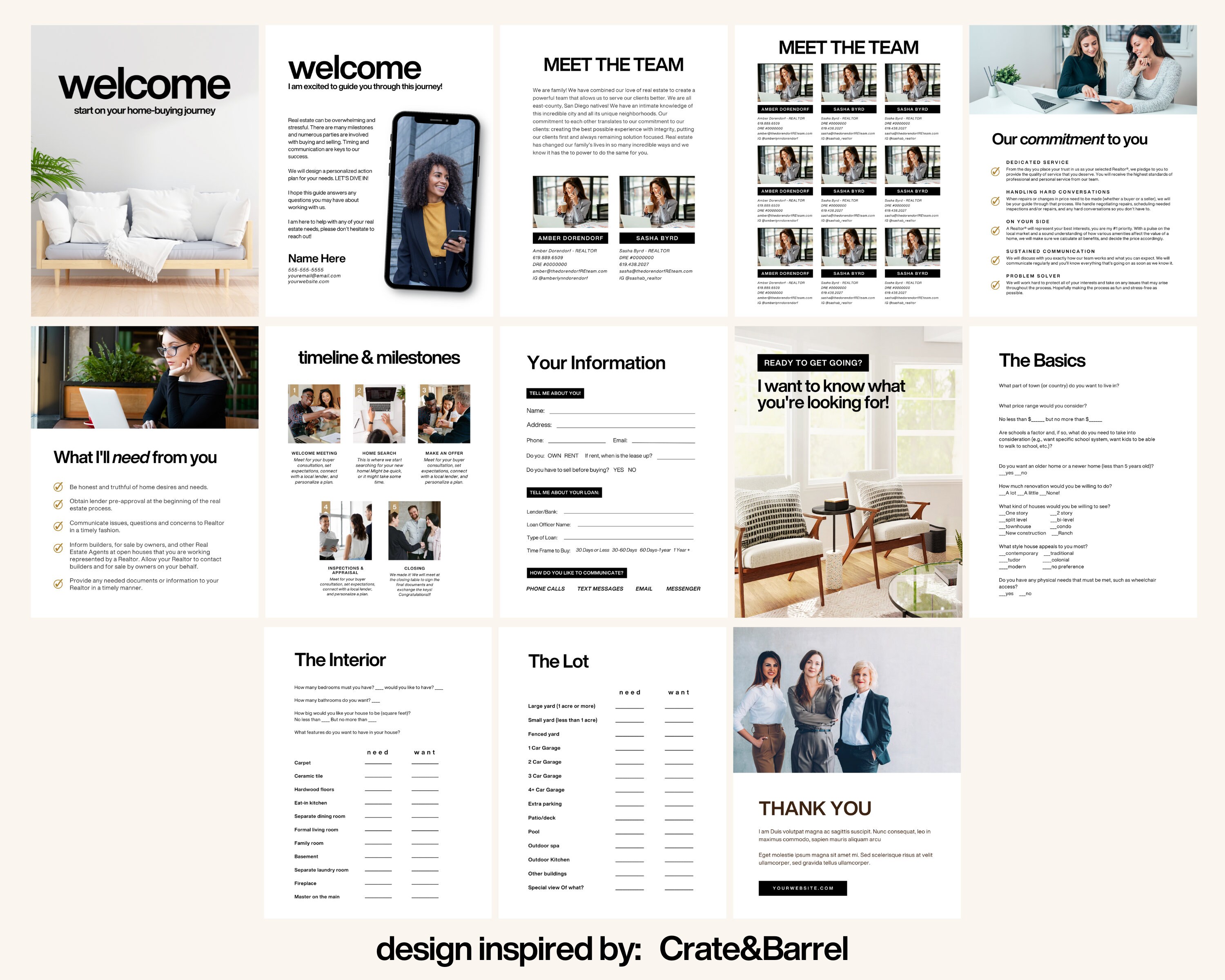 Real Estate Welcome New Client Packet, Client Welcome Packet Template ...