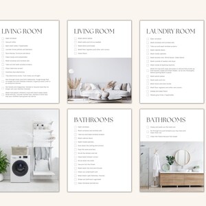 Real Estate Spring Cleaning Checklist, Real Estate Template, Realtor ...