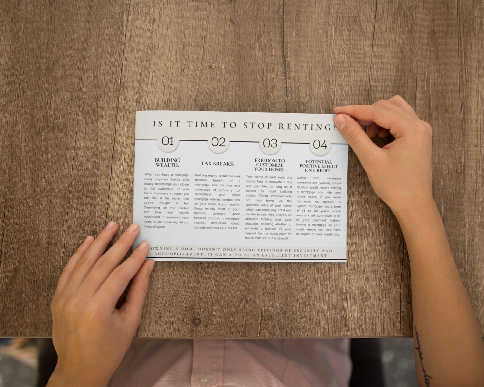 Real Estate Postcard Buying Vs. Renting Real Estate - Etsy