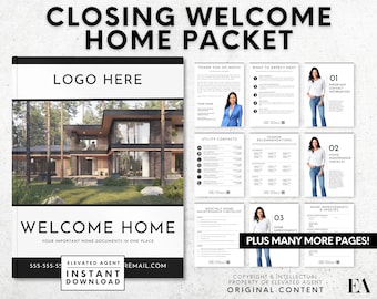 Real Estate New Client Packet | Home Buyer Packet | Real Estate ...