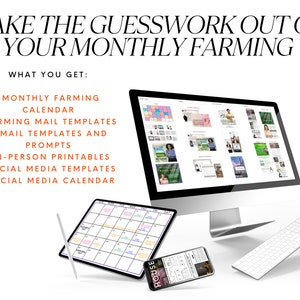 Real Estate Farming Letter Bundle Farming Postcard Template Geo Farming ...