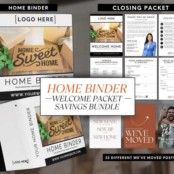 Realtor Home Binders - Etsy