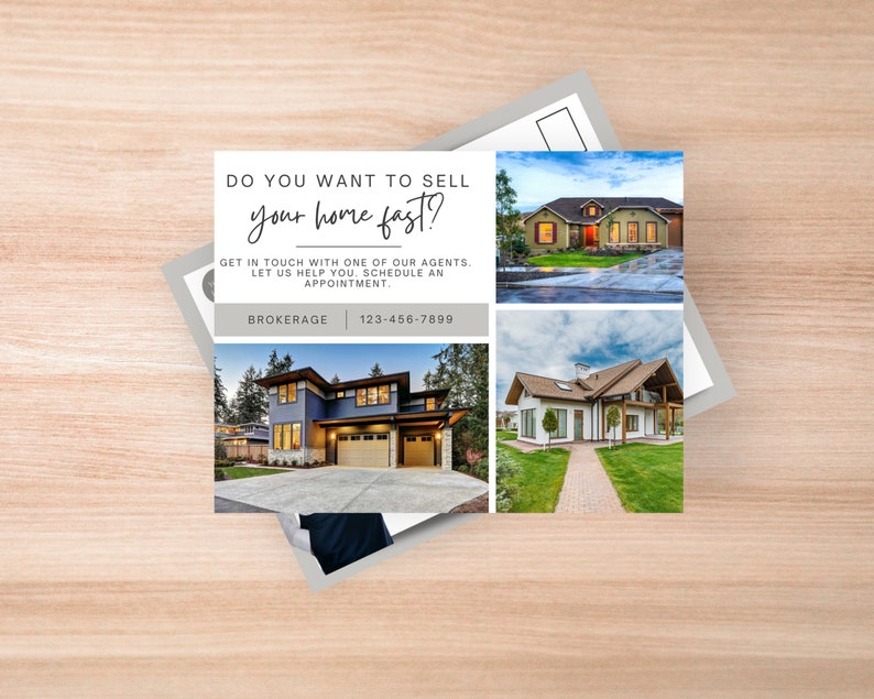 Real Estate Postcard Template, Realtor Marketing, Hello Neighbor (canva ...