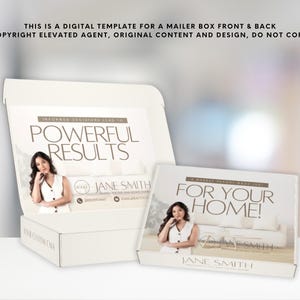 Real Estate CMA Box, Realtor Packet, Real Estate Template, Home Value Report, Real Estate Mailer ...