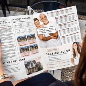 Real Estate Newsletter, February Newsletter, Real Estate Marketing ...