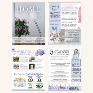 Real Estate Newsletter, April Newsletter, Easter Newsletter, Real ...