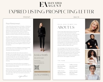 Expired Real Estate Listing Letter - Etsy