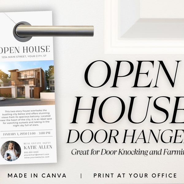 Open House Flyer Door Knocking - Etsy